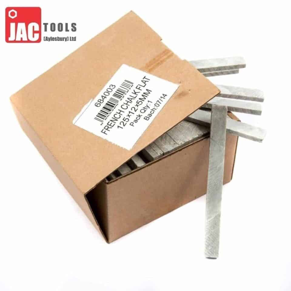 BOX OF ENGINEERS FRENCH CHALK 144 PC ENGINEERING FLATSTONE METAL ...