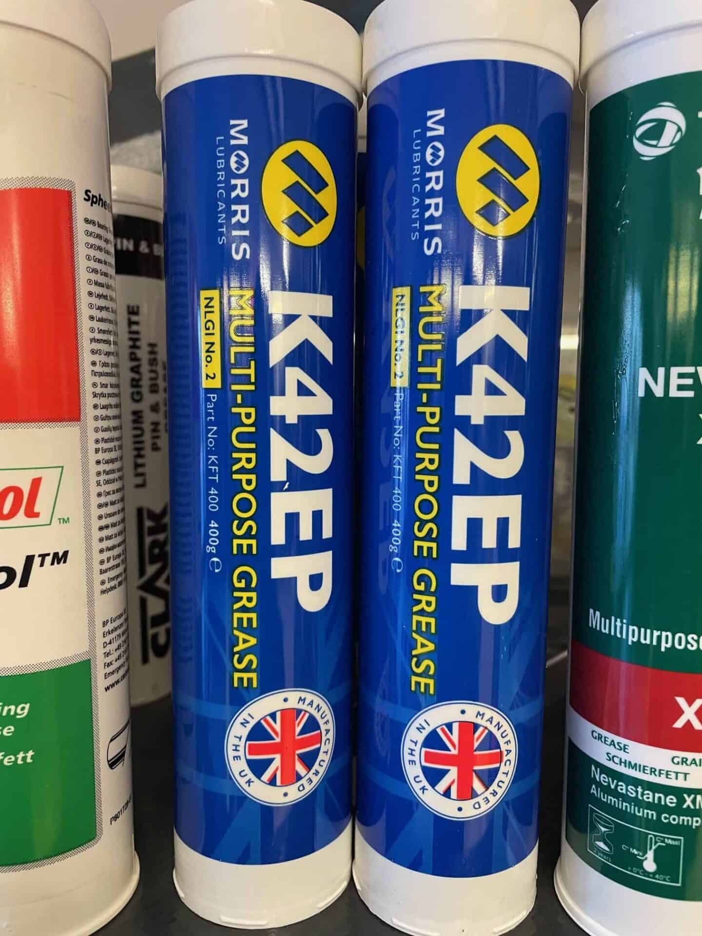 Morris K42EP Multi Purpose EP2 Grease 400G Cartridge - JAC Tools ...